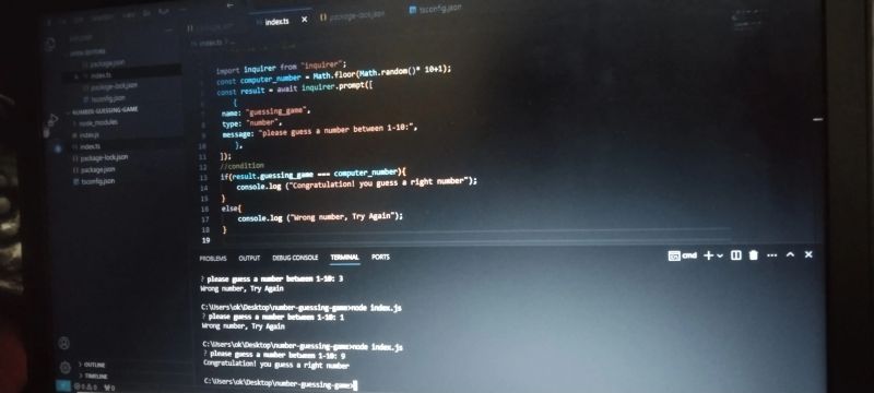 Iqra Ikram on LinkedIn: #ramdancodingnight #numberguessinggame # ... Iqra Ikram on LinkedIn: #ramdancodingnight #numberguessinggame # ...