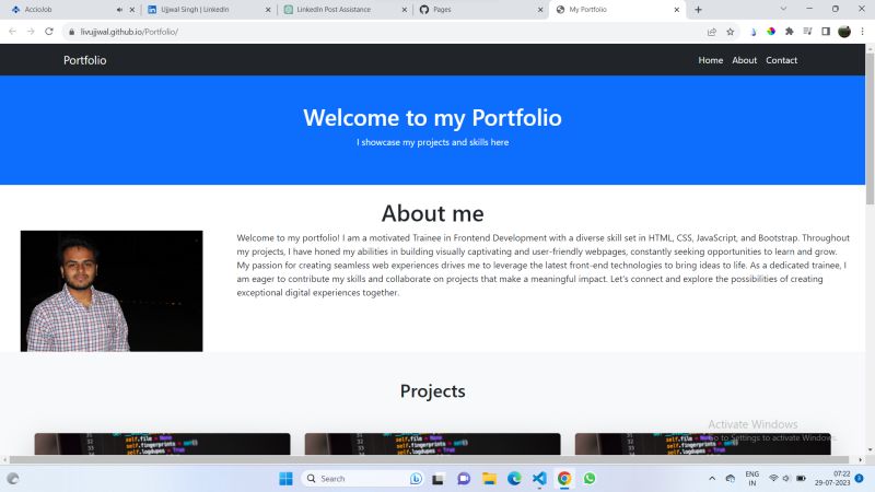Ujjwal Singh on LinkedIn: #frontenddevelopment #html #bootstrap # ... Ujjwal Singh on LinkedIn: #frontenddevelopment #html #bootstrap # ...