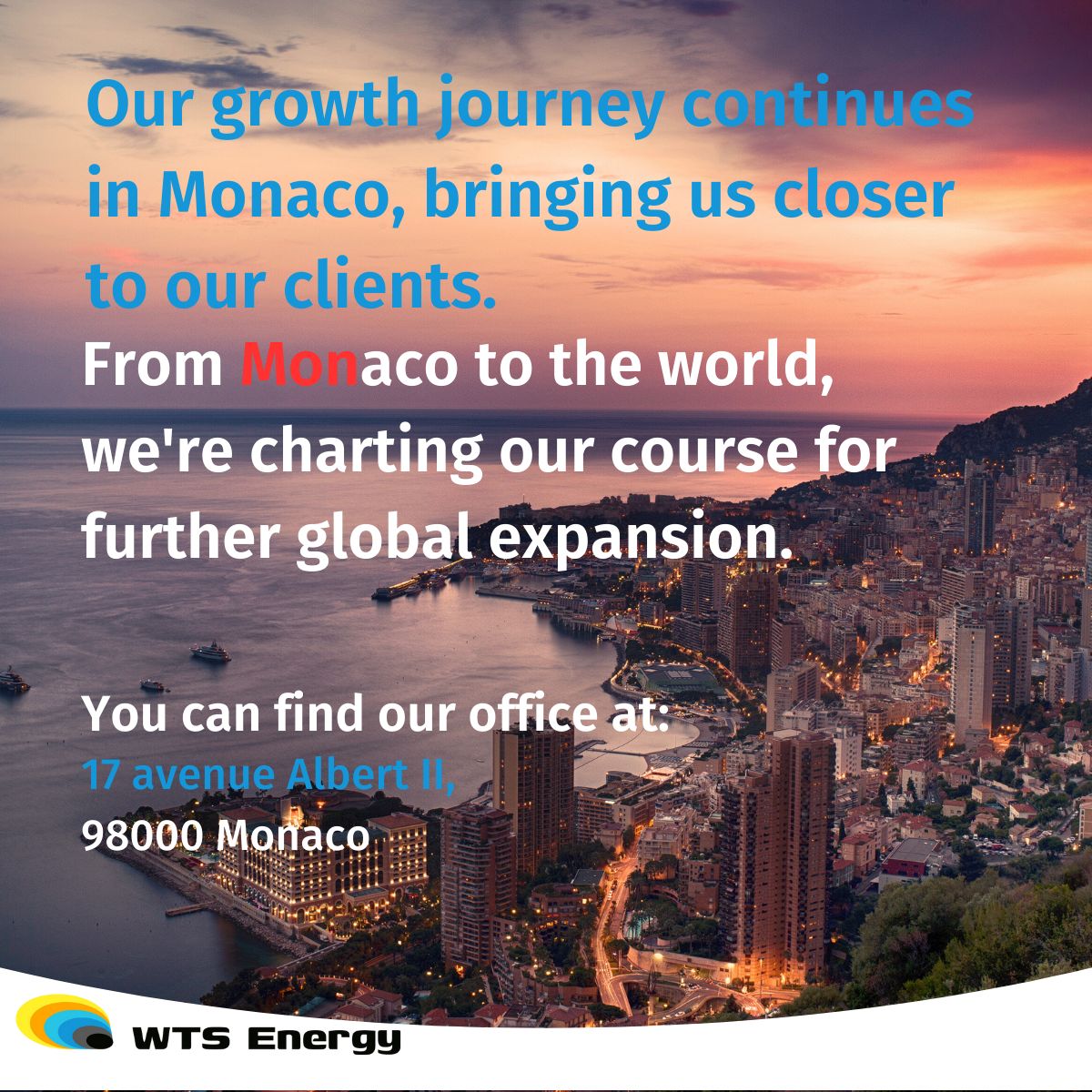 WTS Energy on LinkedIn: #wtsenergy #wtsglobal #monaco #energytransition ... WTS Energy on LinkedIn: #wtsenergy #wtsglobal #monaco #energytransition ...