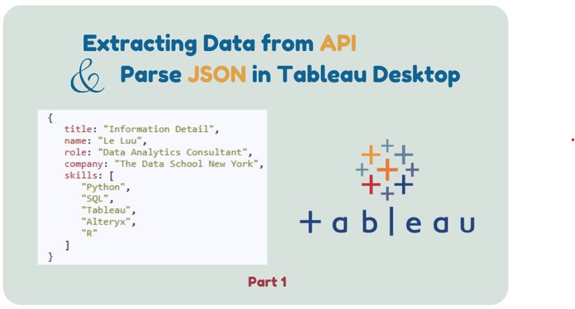 Le Luu on LinkedIn: #tableau #json #tabpy #extractingdata #api #parse Le Luu on LinkedIn: #tableau #json #tabpy #extractingdata #api #parse