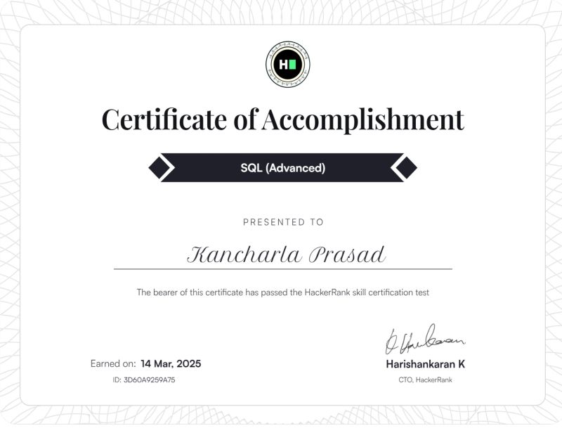 #sql #hackerrank #leetcode #certification #database #learning #growth ... #sql #hackerrank #leetcode #certification #database #learning #growth ...
