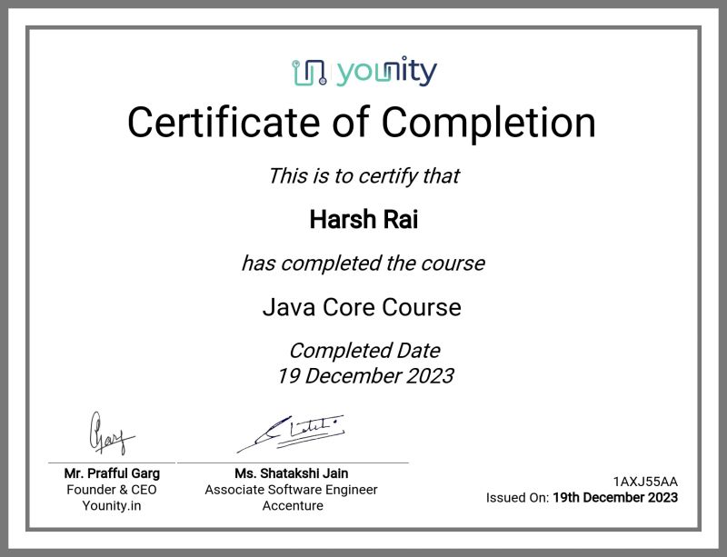 HARSH RAI on LinkedIn: #java #programming #problemsolving #hackerrank # ... HARSH RAI on LinkedIn: #java #programming #problemsolving #hackerrank # ...
