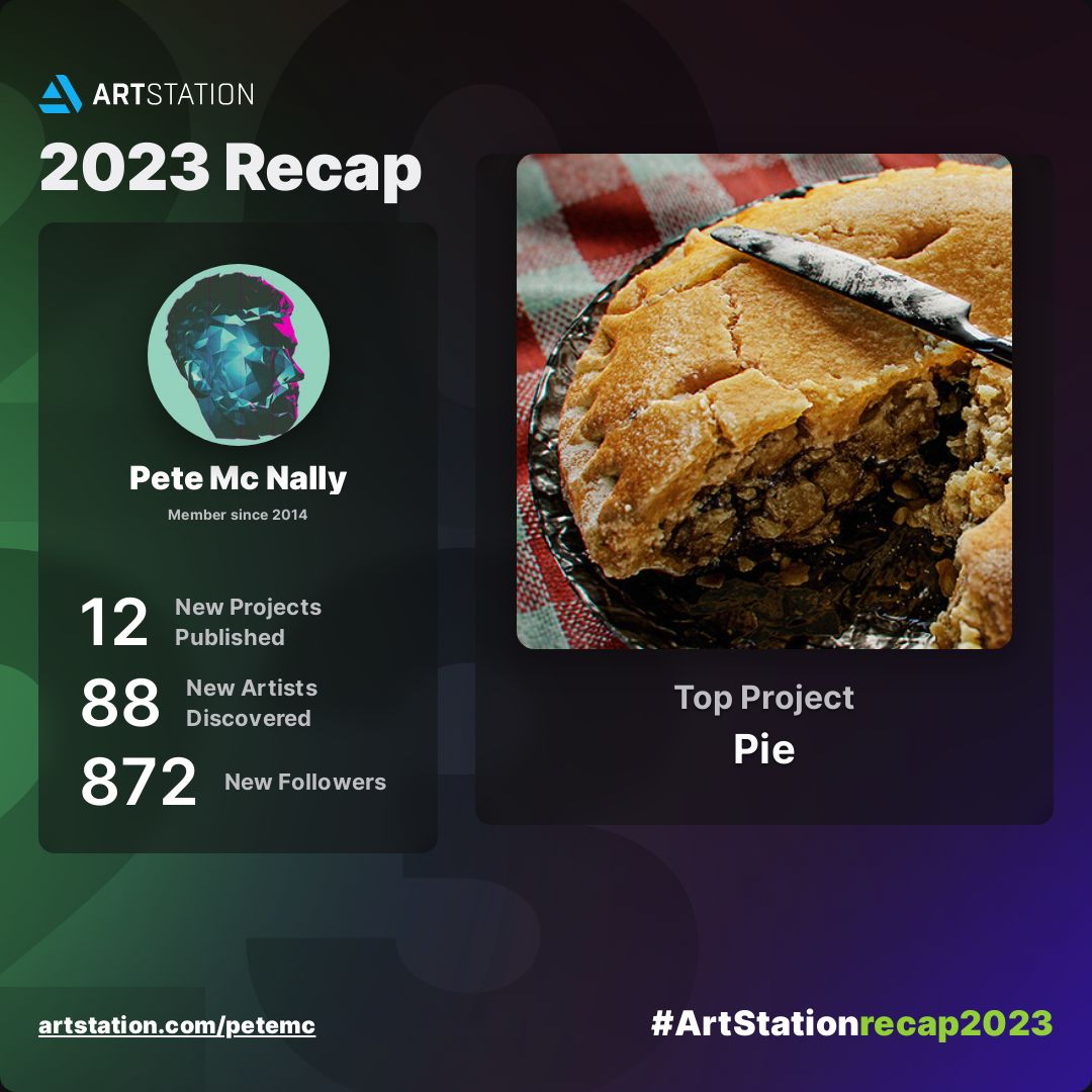 Pete Mc Nally on LinkedIn: #artstationrecap2023 Pete Mc Nally on LinkedIn: #artstationrecap2023