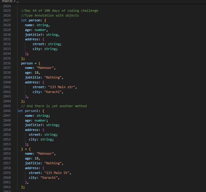 Mahnoor Shahid on LinkedIn: #100daysofcodechallenge #typescript # ... Mahnoor Shahid on LinkedIn: #100daysofcodechallenge #typescript # ...