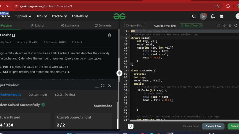 Deepanshi Singh on LinkedIn: #gfg160 #geekstreak2025 #dsa #problemsolving Deepanshi Singh on LinkedIn: #gfg160 #geekstreak2025 #dsa #problemsolving