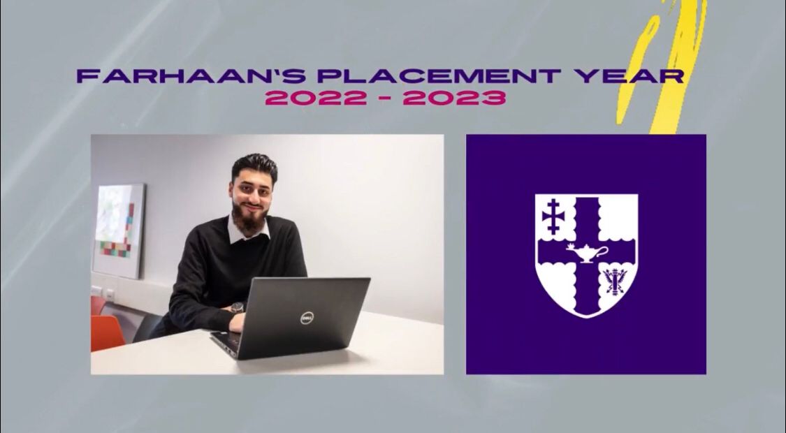 Farhaan Malik on LinkedIn: Today marked the end of my placement at ... Farhaan Malik on LinkedIn: Today marked the end of my placement at ...