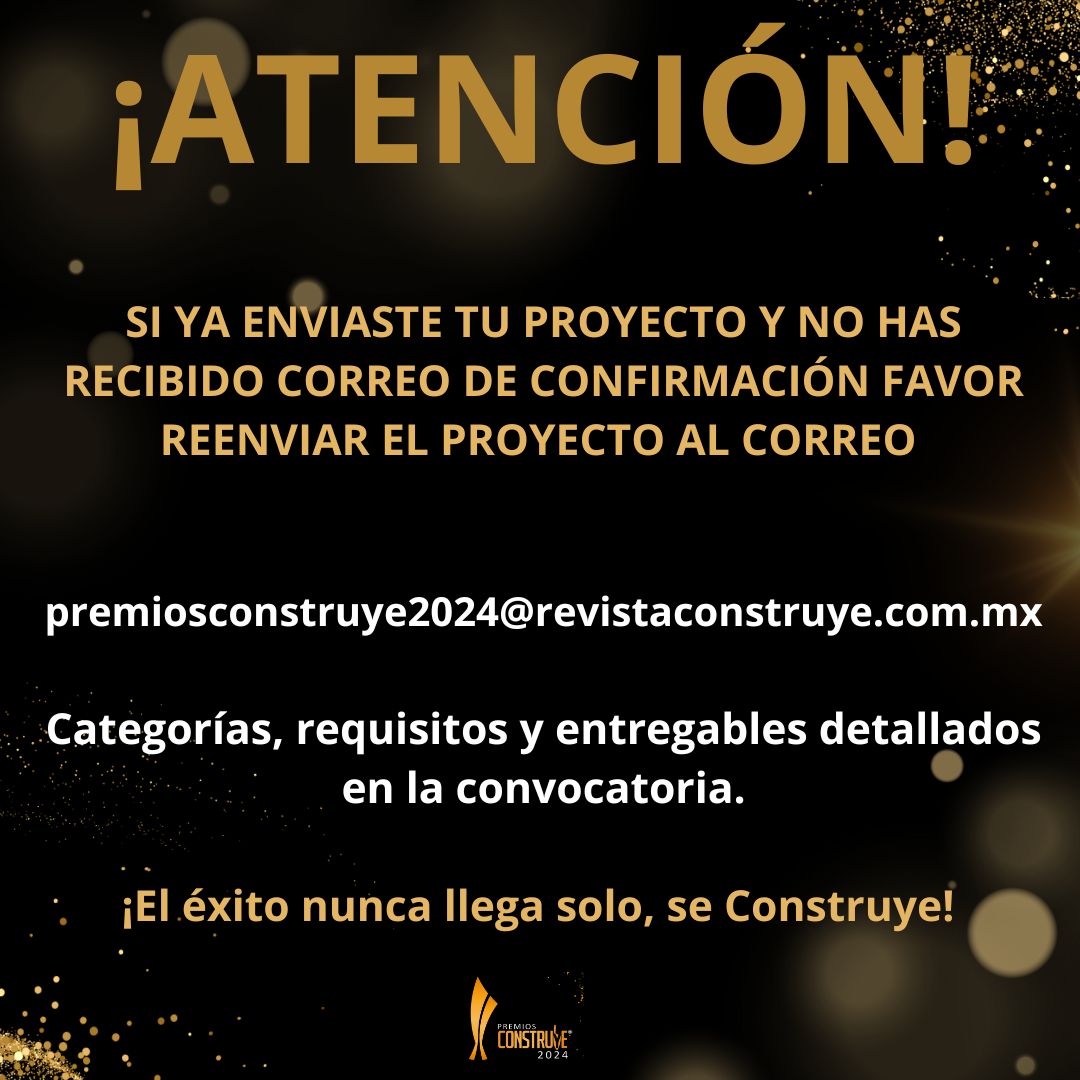 Revista Construye en LinkedIn: ¡ATENCIÓN! SI YA ENVIASTE TU PROYECTO Y ... Revista Construye en LinkedIn: ¡ATENCIÓN! SI YA ENVIASTE TU PROYECTO Y ...