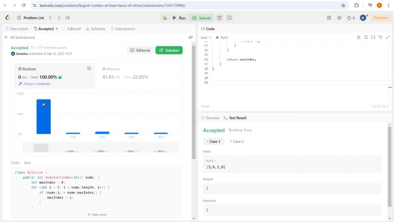 #leetcode #100daysofcode #ai #datascience #problemsolving # ... #leetcode #100daysofcode #ai #datascience #problemsolving # ...