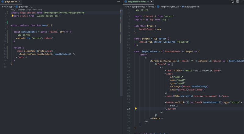 Alexandro Arauco on LinkedIn: Experimenting Next.js + Formik + Yup Alexandro Arauco on LinkedIn: Experimenting Next.js + Formik + Yup