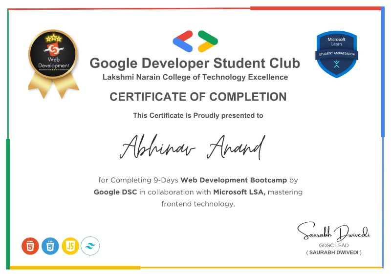 Abhinav Anand on LinkedIn: Congratulations to myself! 🥳🎉I'm thrilled to ... Abhinav Anand on LinkedIn: Congratulations to myself! 🥳🎉I'm thrilled to ...