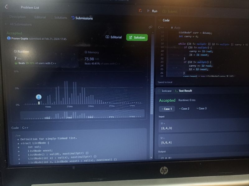 Pranav Gupta on LinkedIn: #100daysofcode #leetcode #linkedlists # ... Pranav Gupta on LinkedIn: #100daysofcode #leetcode #linkedlists # ...