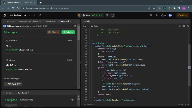 Siddhant Kadam on LinkedIn: #dsachallange #dsa #codingjourney # ... Siddhant Kadam on LinkedIn: #dsachallange #dsa #codingjourney # ...