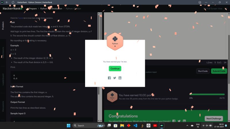 Ayush Tenguriya on LinkedIn: #code #python #problemsolving # ... Ayush Tenguriya on LinkedIn: #code #python #problemsolving # ...