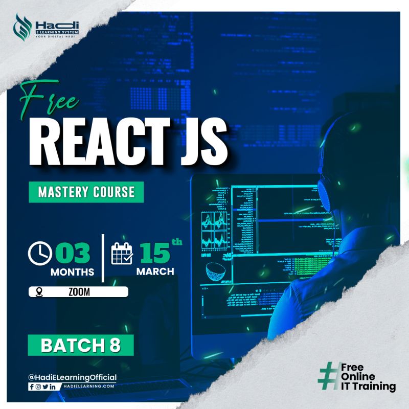 Hadi E-Learning on LinkedIn: #reactjs #coding #programming # ... Hadi E-Learning on LinkedIn: #reactjs #coding #programming # ...