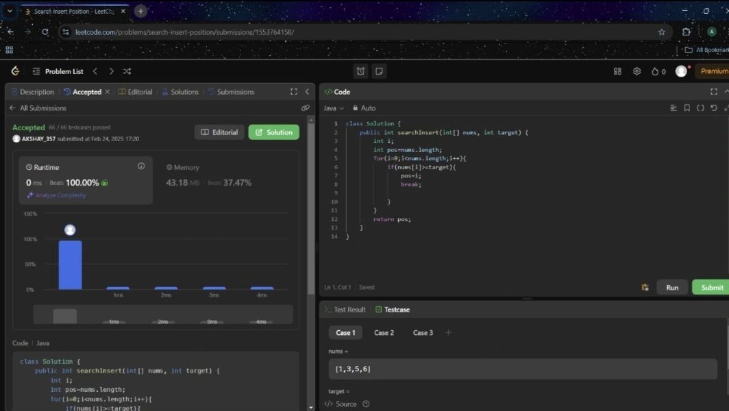#leetcode #codingchallenge #day10 #java #problemsolving #dsa | Akshay S #leetcode #codingchallenge #day10 #java #problemsolving #dsa | Akshay S