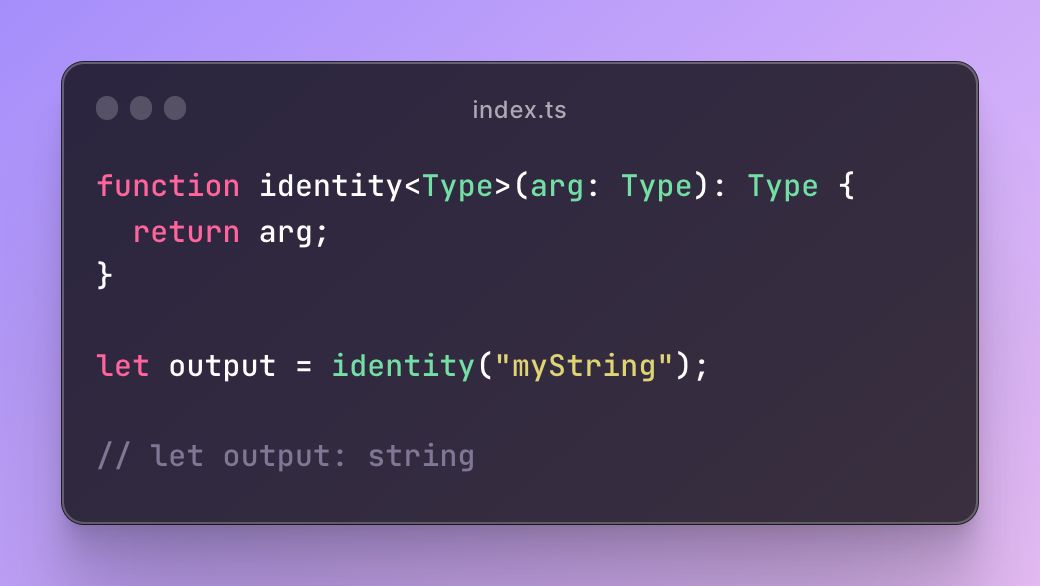 Learn about generics in TypeScript | Rukewe Joseph posted on the topic ... Learn about generics in TypeScript | Rukewe Joseph posted on the topic ...