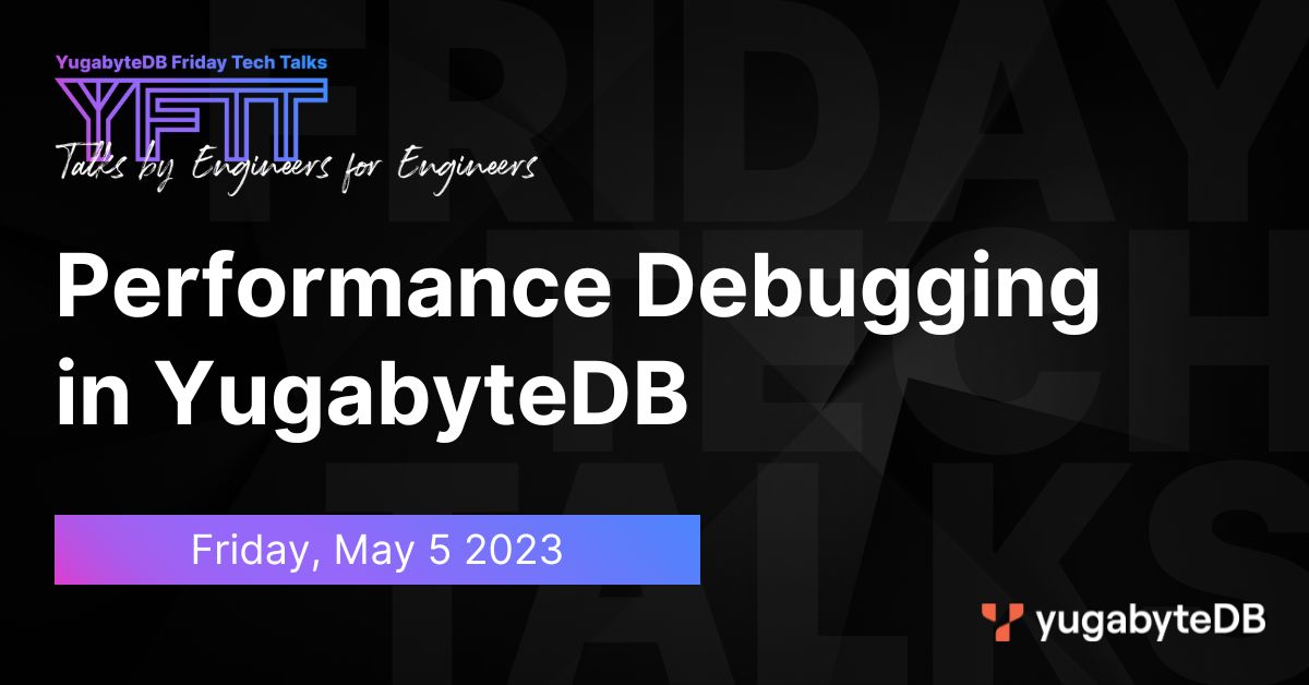 Yugabyte on LinkedIn: #database #distributedsql #yugabytedb #community ... Yugabyte on LinkedIn: #database #distributedsql #yugabytedb #community ...