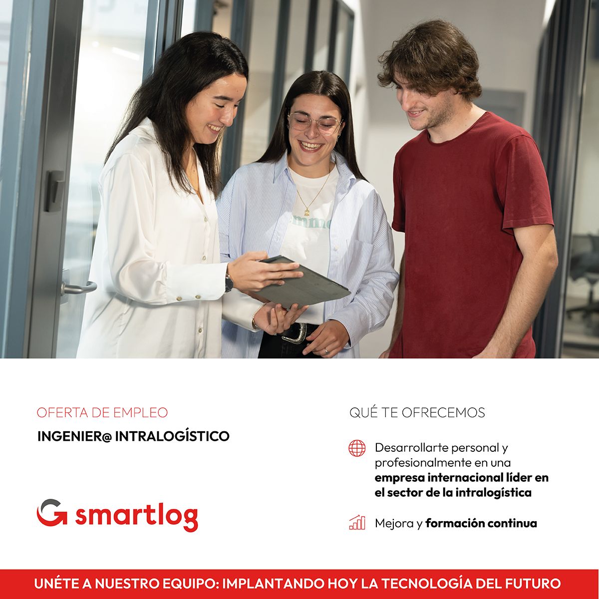 Ana Eceiza on LinkedIn: Trabaja en Smartlog Group - Intralogística de ... Ana Eceiza on LinkedIn: Trabaja en Smartlog Group - Intralogística de ...