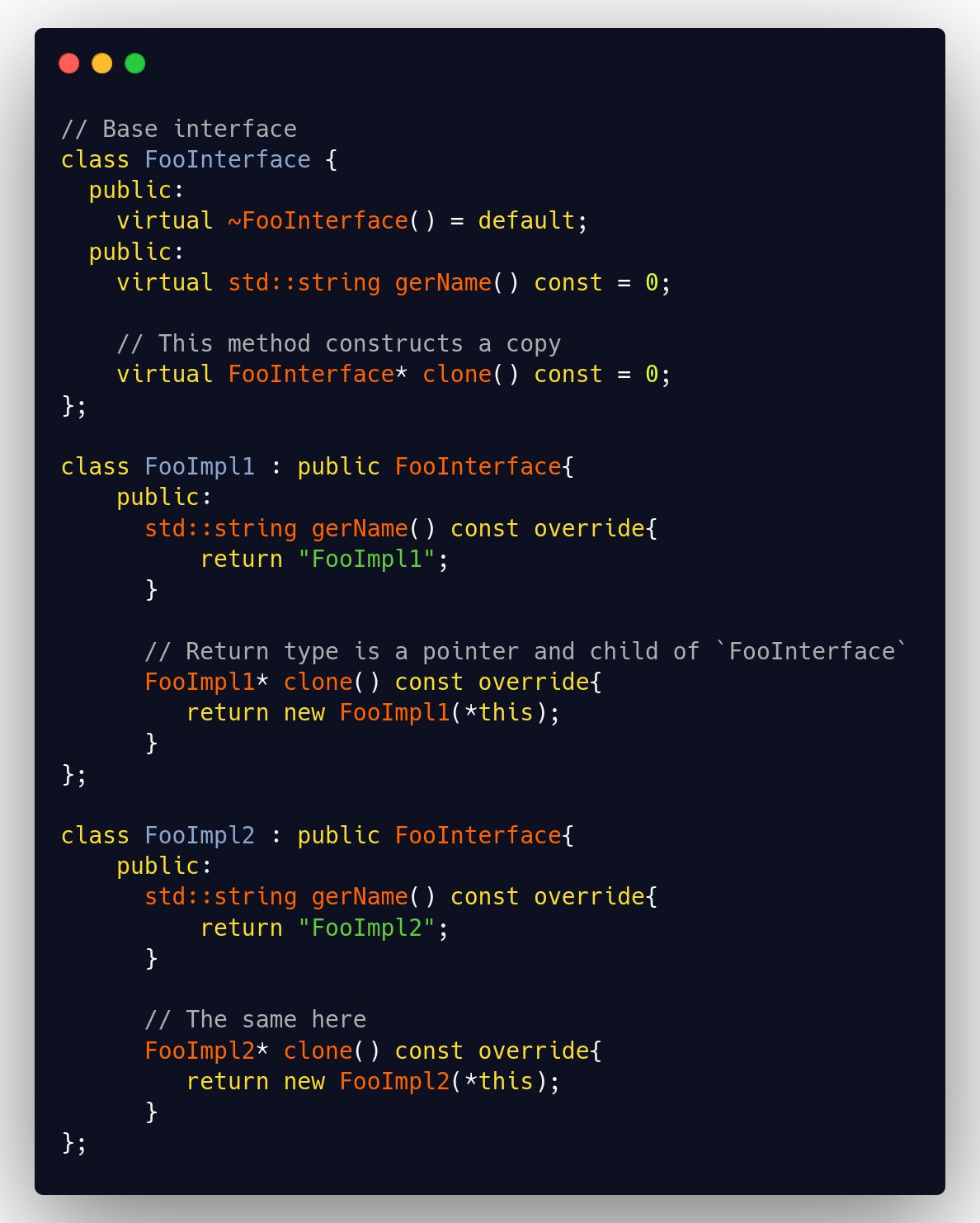 Nikolai Kutiavin on LinkedIn: #cpp #covariantreturntypes # ... Nikolai Kutiavin on LinkedIn: #cpp #covariantreturntypes # ...