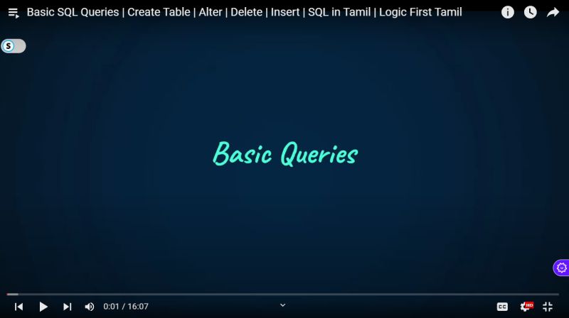 Mani Bharathi on LinkedIn: #sql #dbms #mysql #databasemanagement #day2 ... Mani Bharathi on LinkedIn: #sql #dbms #mysql #databasemanagement #day2 ...