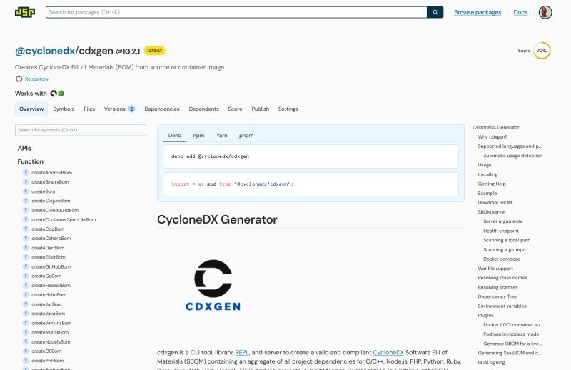 OWASP CycloneDX SBOM/xBOM Standard on LinkedIn: #blint #dependencytrack ... OWASP CycloneDX SBOM/xBOM Standard on LinkedIn: #blint #dependencytrack ...
