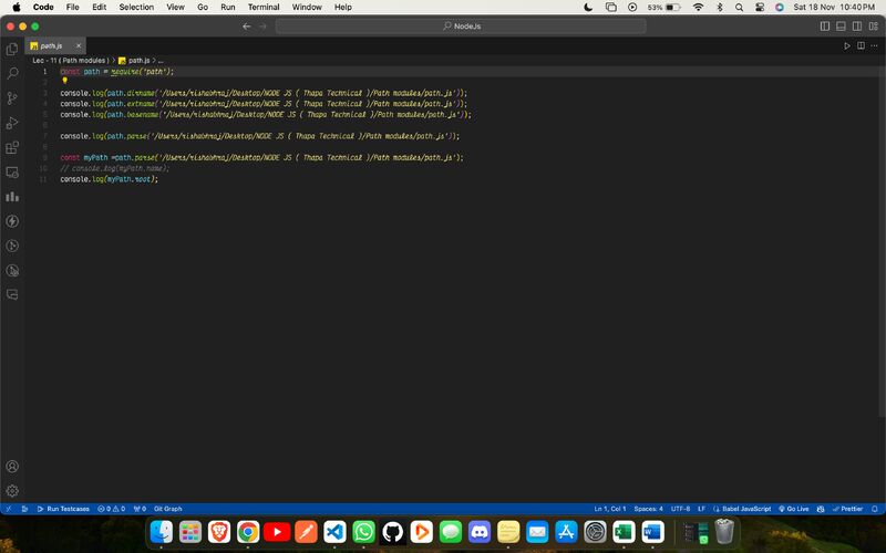 RISHABH RAJ on LinkedIn: #75dayhardplacementchallenge #nodejs #thapa ... RISHABH RAJ on LinkedIn: #75dayhardplacementchallenge #nodejs #thapa ...