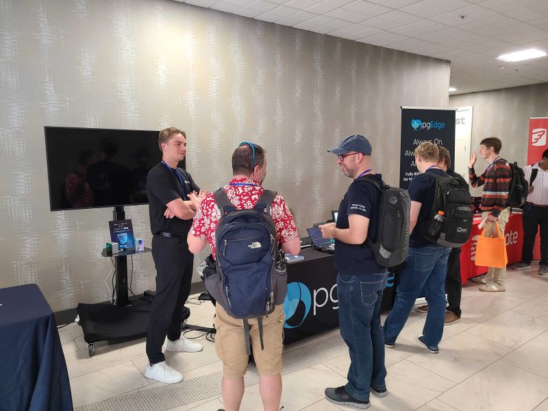 #pgedge #postgresql #postgresconf #distributedpostgres #techconference ... #pgedge #postgresql #postgresconf #distributedpostgres #techconference ...