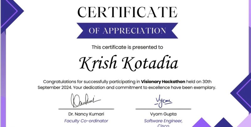 Krish Kotadia on LinkedIn: #hackathon #coding #java #hackerrank #cisco ... Krish Kotadia on LinkedIn: #hackathon #coding #java #hackerrank #cisco ...