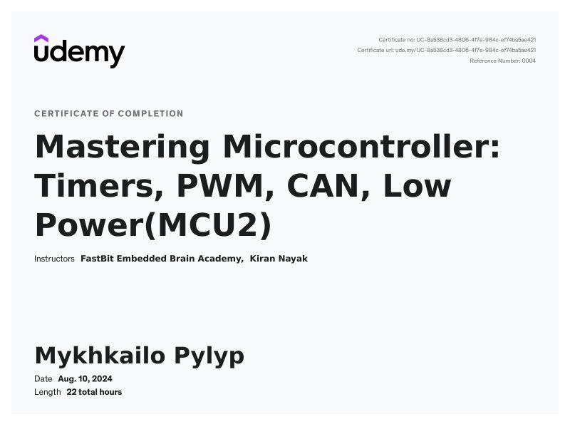 Mykhailo Pylyp on LinkedIn: I recently completed another course on ... Mykhailo Pylyp on LinkedIn: I recently completed another course on ...