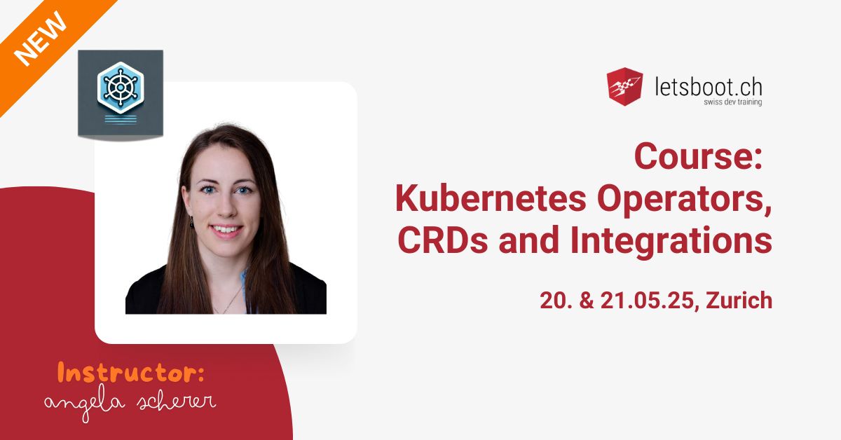 Kubernetes Operators, CRDs and Integrations by Angela at ETH Zurich ... Kubernetes Operators, CRDs and Integrations by Angela at ETH Zurich ...