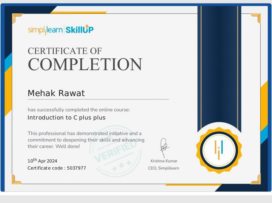 #cplusplus #progaraming #learning | Mehak Rawat | 13 comments #cplusplus #progaraming #learning | Mehak Rawat | 13 comments