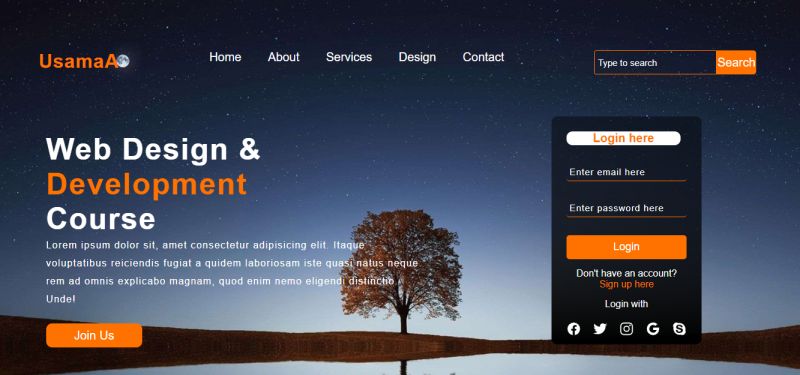 Usama Ahmad on LinkedIn: simple page with HTML and CSS https://lnkd.in ... Usama Ahmad on LinkedIn: simple page with HTML and CSS https://lnkd.in ...
