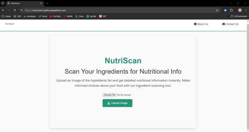 #nutriscan #python #django #groqllm #firstproject | Soham Jadhav #nutriscan #python #django #groqllm #firstproject | Soham Jadhav