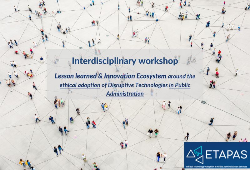 📢“Lessons learned & Innovation Ecosystem around the ethical adoption of ... 📢“Lessons learned & Innovation Ecosystem around the ethical adoption of ...