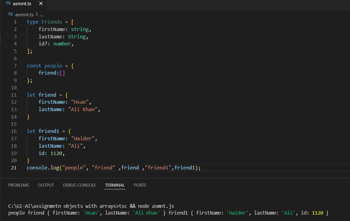Noor Ahmed Memon on LinkedIn: #typescript #codingproject # ... Noor Ahmed Memon on LinkedIn: #typescript #codingproject # ...