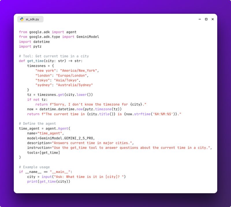 #ai #googleadk #agentdevelopment #opensource #gemini #vertexai #python ... #ai #googleadk #agentdevelopment #opensource #gemini #vertexai #python ...