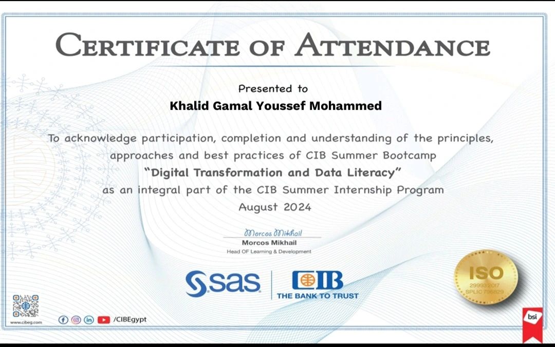 khalid gamal on LinkedIn: khalid gamal on LinkedIn: