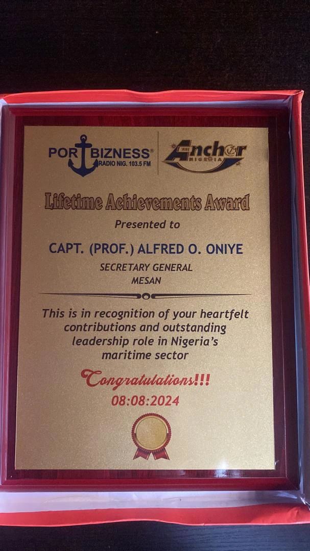Capt. Alfred Oluwasegun Oniye. (Post-PhD MSSM. PhD SMCTS. PhD MSSM ... Capt. Alfred Oluwasegun Oniye. (Post-PhD MSSM. PhD SMCTS. PhD MSSM ...
