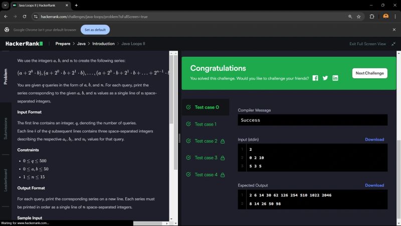 Nandha Kumar S on LinkedIn: #java #hackerrank #problemsolving ... Nandha Kumar S on LinkedIn: #java #hackerrank #problemsolving ...