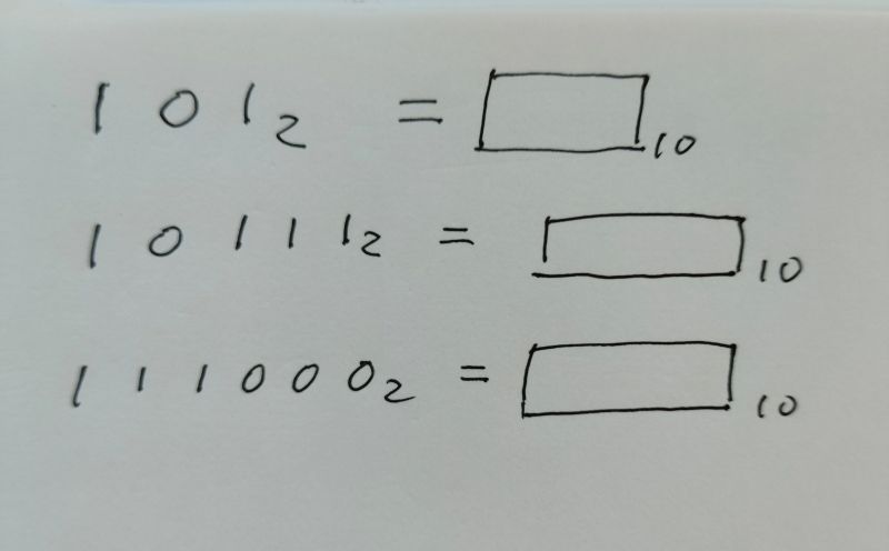 Qin Xiao on LinkedIn: Convert the following binary numbers into denary ... Qin Xiao on LinkedIn: Convert the following binary numbers into denary ...