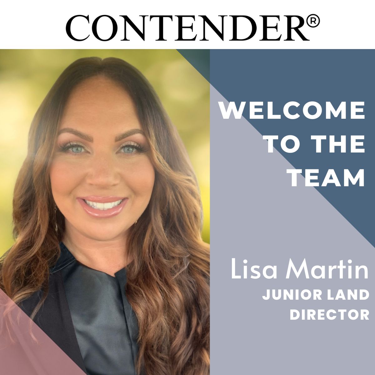 Contender Development, Inc. on LinkedIn: Lisa Martin joins Contender ... Contender Development, Inc. on LinkedIn: Lisa Martin joins Contender ...