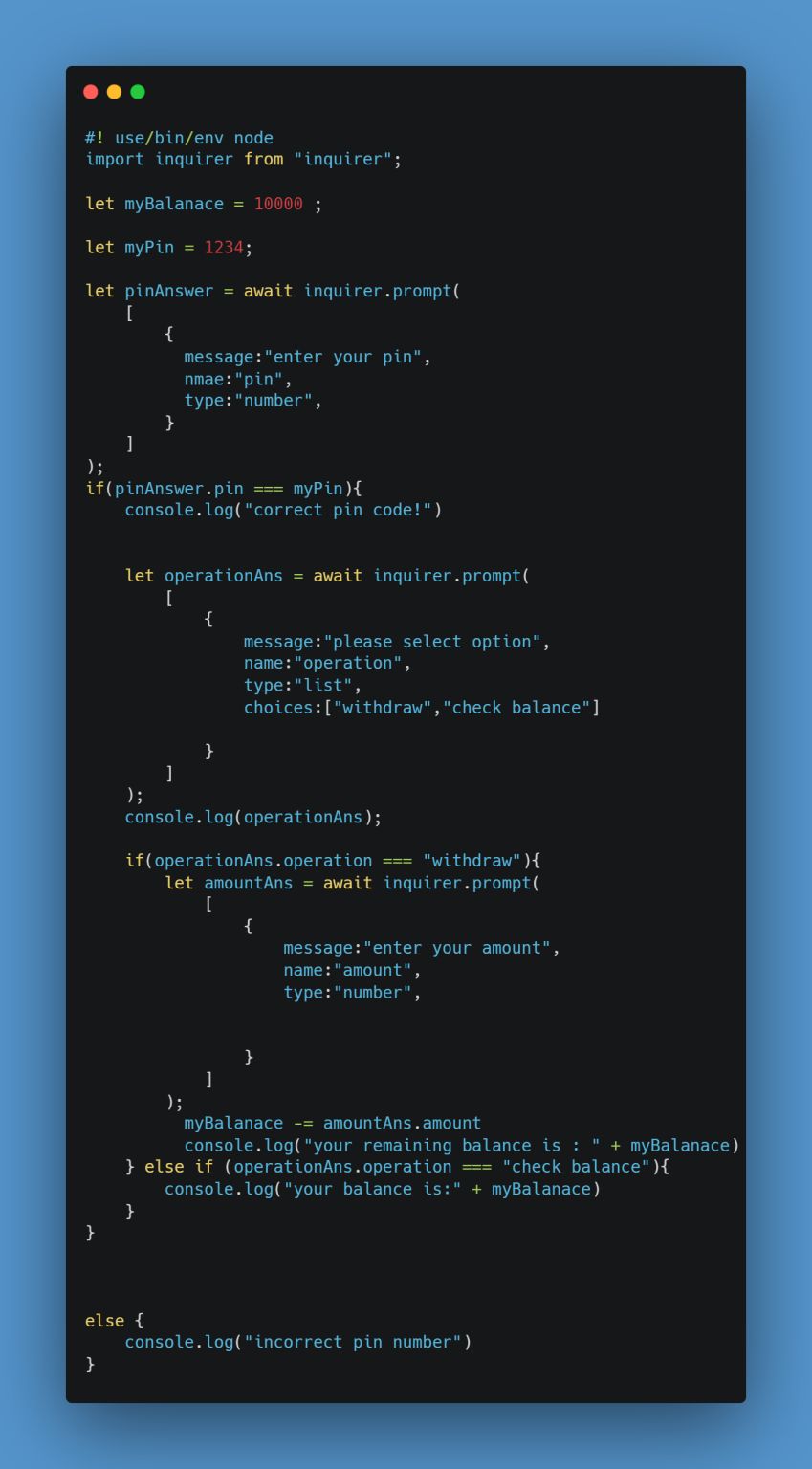 Anzila Fatima on LinkedIn: #typescript #nodejs #coding #programming # ... Anzila Fatima on LinkedIn: #typescript #nodejs #coding #programming # ...