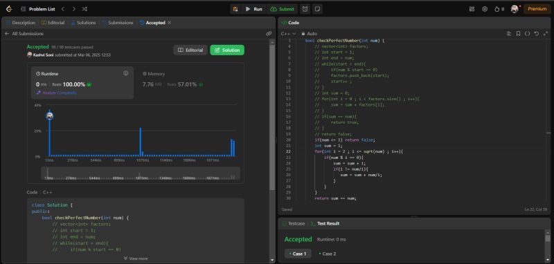 #100daysofcode #100daysofcode #leetcode #dsa #mathmagic #numbertheory ... #100daysofcode #100daysofcode #leetcode #dsa #mathmagic #numbertheory ...