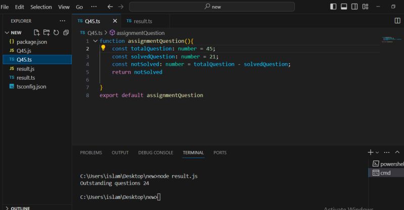 Samina Haroon on LinkedIn: #typescript #developerjourney #codewithme # ... Samina Haroon on LinkedIn: #typescript #developerjourney #codewithme # ...