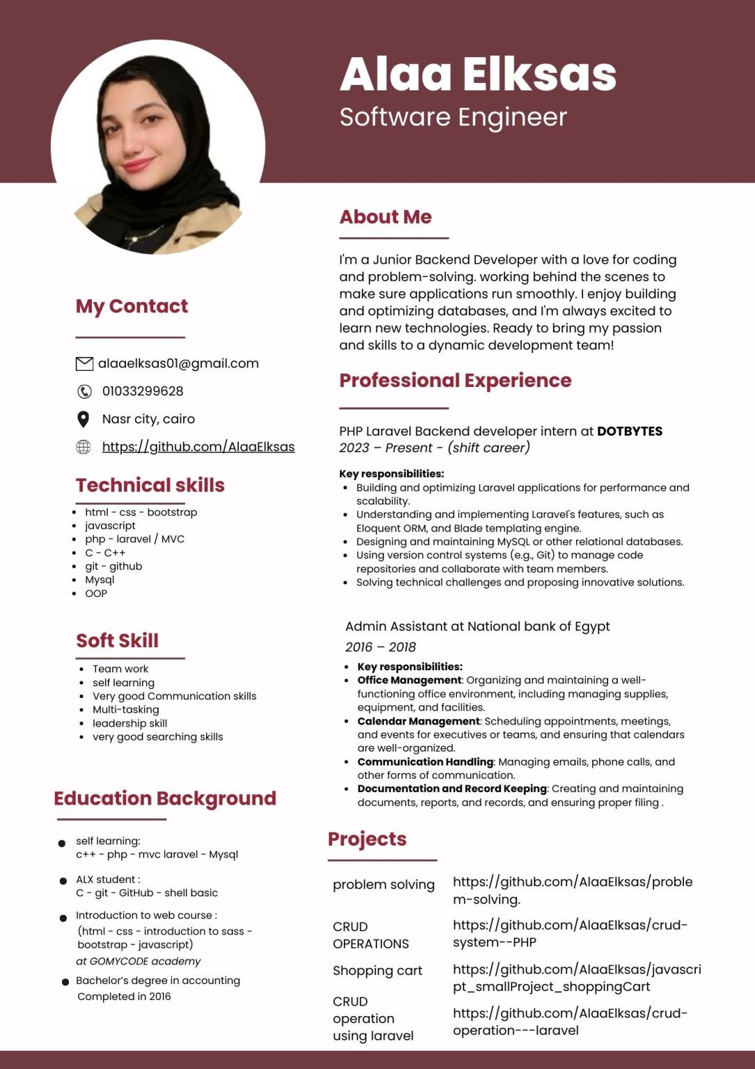 ِAlaa El-Ksas on LinkedIn: #php #laravel #webdev ِAlaa El-Ksas on LinkedIn: #php #laravel #webdev