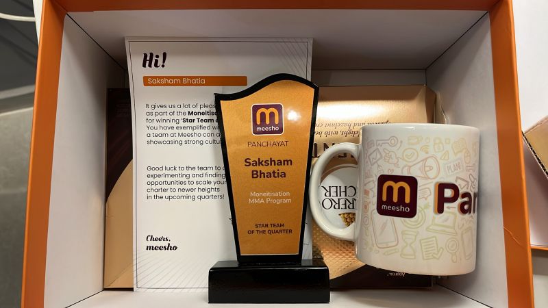 Saksham Bhatia on LinkedIn: #lifeatmeesho Saksham Bhatia on LinkedIn: #lifeatmeesho