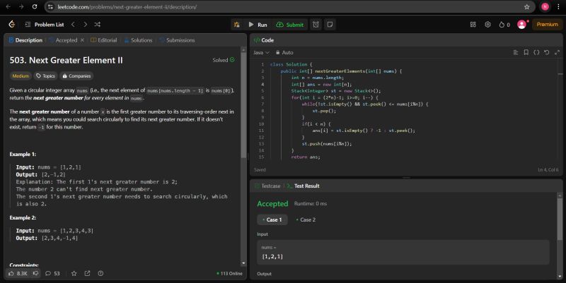#monotonicstack #leetcode #dsa | Namasivayam M #monotonicstack #leetcode #dsa | Namasivayam M