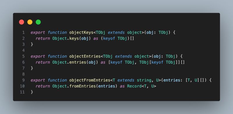 Chris Risner on LinkedIn: The normal Object.keys, Object.entries ... Chris Risner on LinkedIn: The normal Object.keys, Object.entries ...