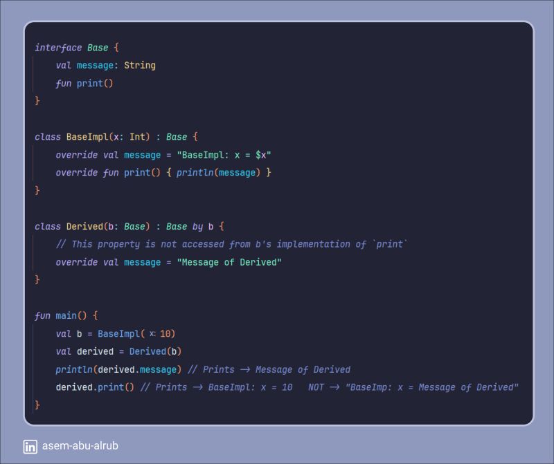 Asem Abu alrub on LinkedIn: #kotlin #tips #codingtips #kotlindeveloper Asem Abu alrub on LinkedIn: #kotlin #tips #codingtips #kotlindeveloper