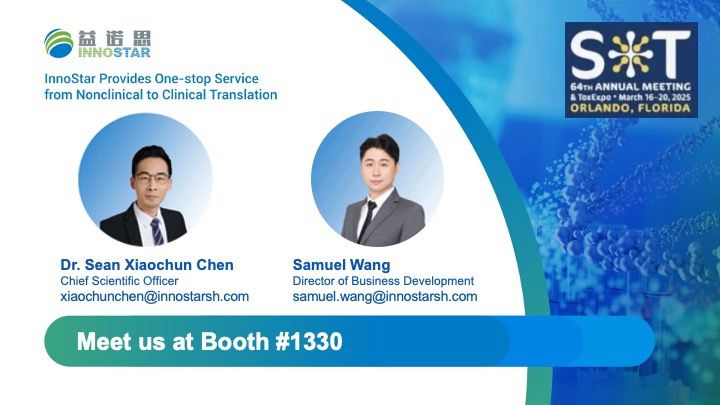 #sot2025 #toxexpo #innostar #toxicology #preclinicalsafety… | Xiaochun ... #sot2025 #toxexpo #innostar #toxicology #preclinicalsafety… | Xiaochun ...